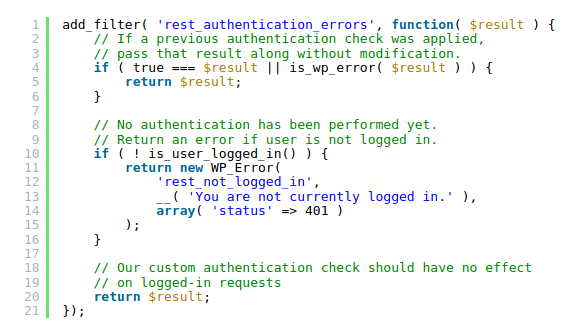 WpApi – Content for wpapi.de